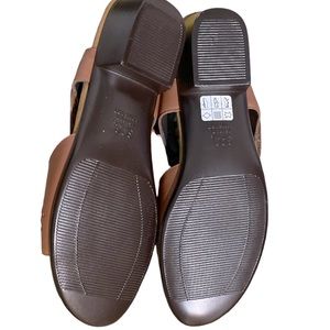 SAS | Shoes | Sas Sunburst Heel Strap Chestnut Color Womens 85 Narrow ...